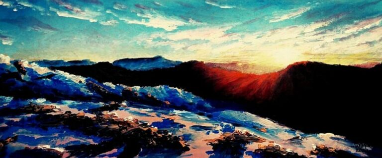 Perdekop trail, Mont Rochelle, Franschhoek – Watercolor Art Southern Africa