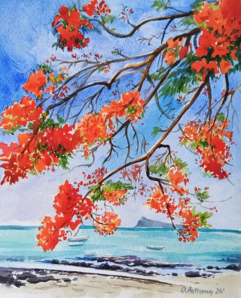 Colors Of Summer – Watercolor Art Southern Africa