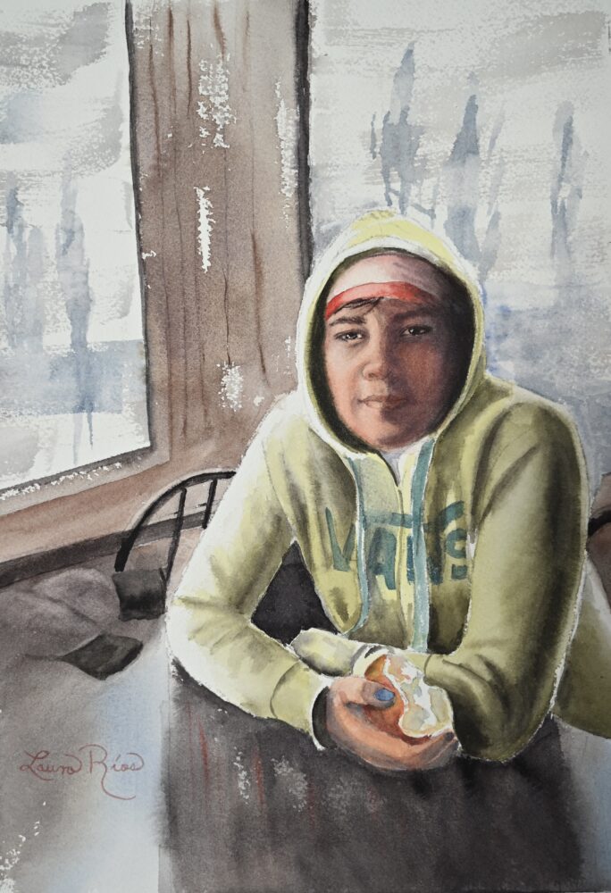 A Resting Moment – Watercolor Art Southern Africa