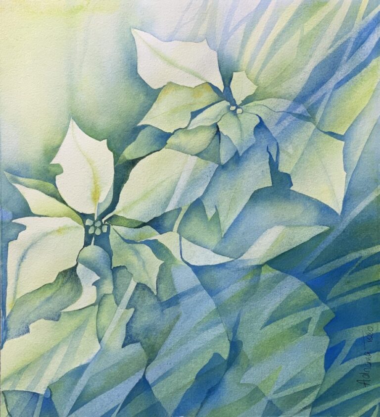 Blue Hour XI – Watercolor Art Southern Africa