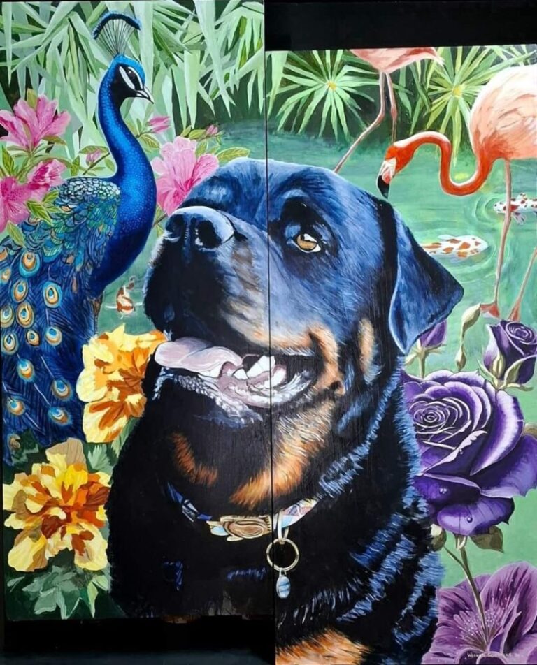 Hieronymous Is Dreaming – Watercolor Art Southern Africa